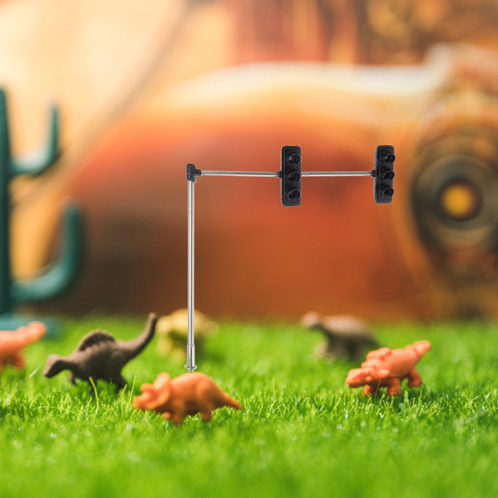 WHAMVOX DIY Miniature Traffic Light Model Kit Sand Table and Railway ...