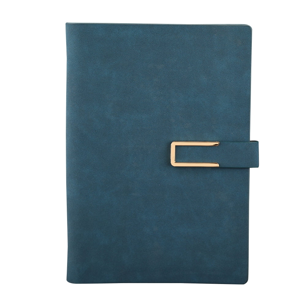 WHAMVOX Dark Blue Imitation Leather Writing Notebook with Sheet ...