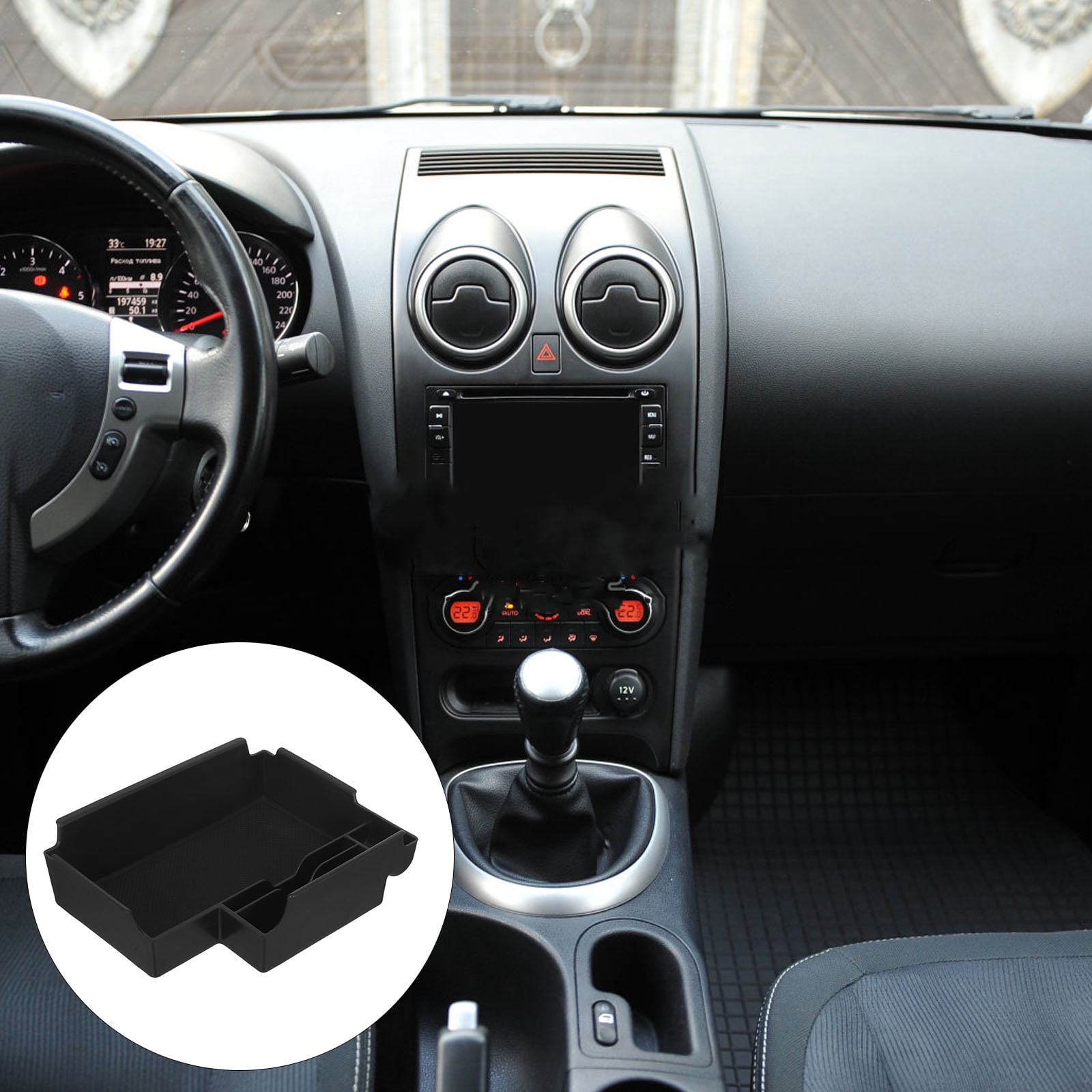 WHAMVOX Dashboard Storage Tray Replacement Dashboard Organizer Box For ...