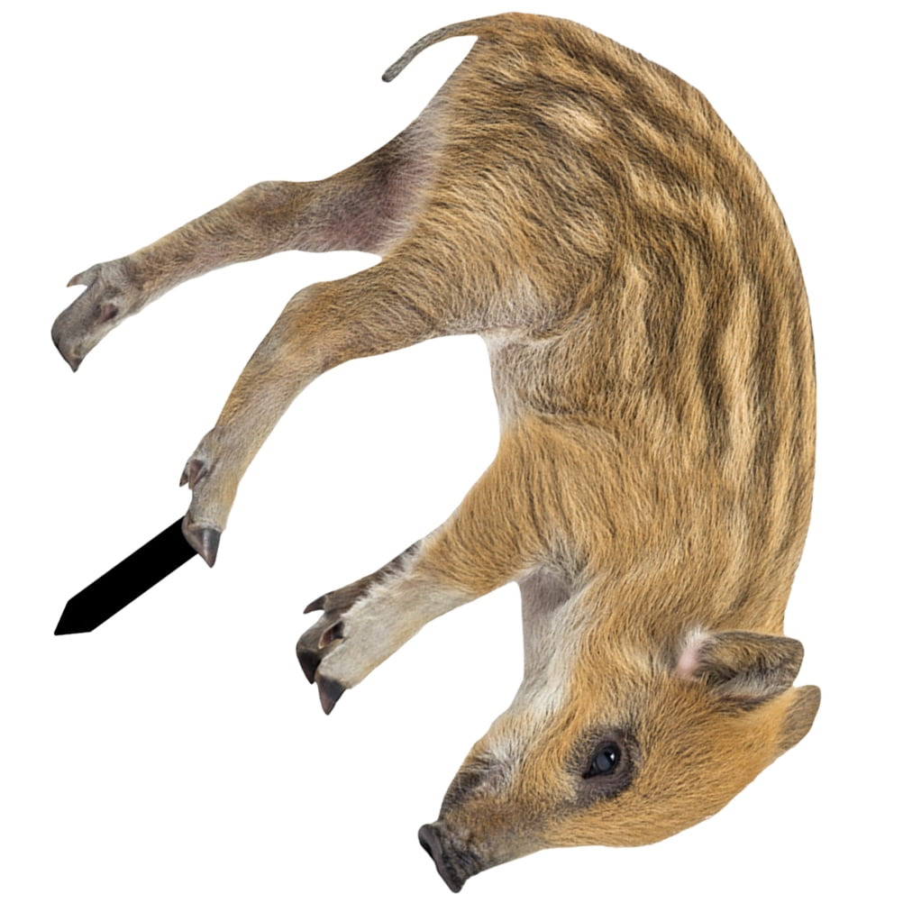 WHAMVOX Decorations Outdoor Lifelike Pig Stake Garden Ground Insert ...