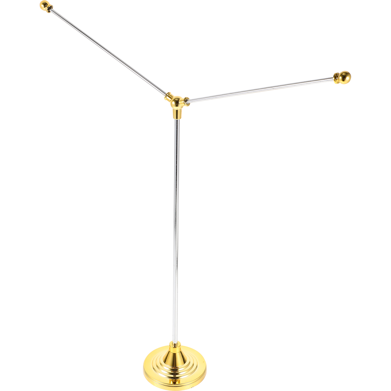 WHAMVOX Desk Flag Pole with Stand Metal Flag Pole Stable Base Flag ...