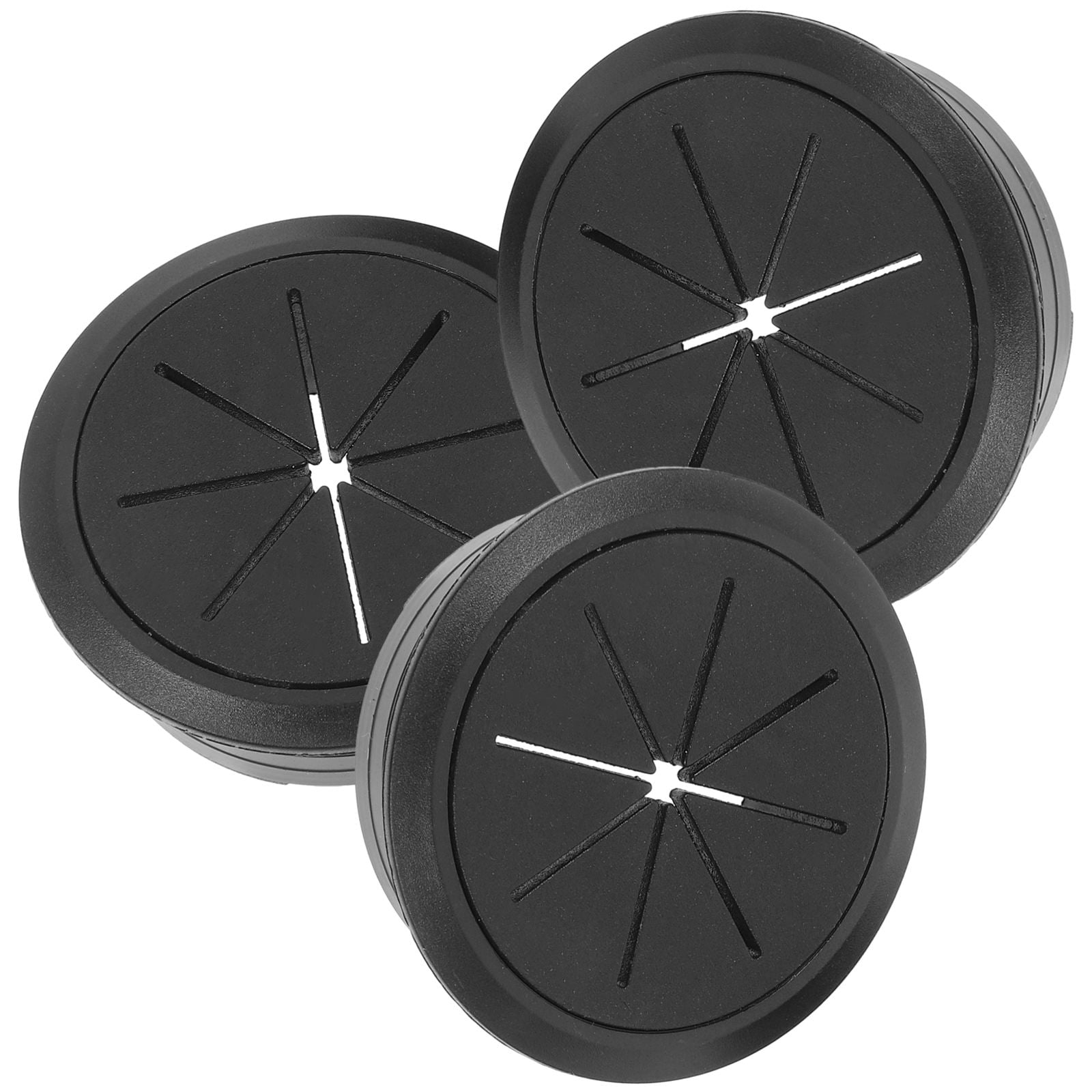 WHAMVOX Desktop Cable Hole Cover for Cable Management 3 Pcs Round ...
