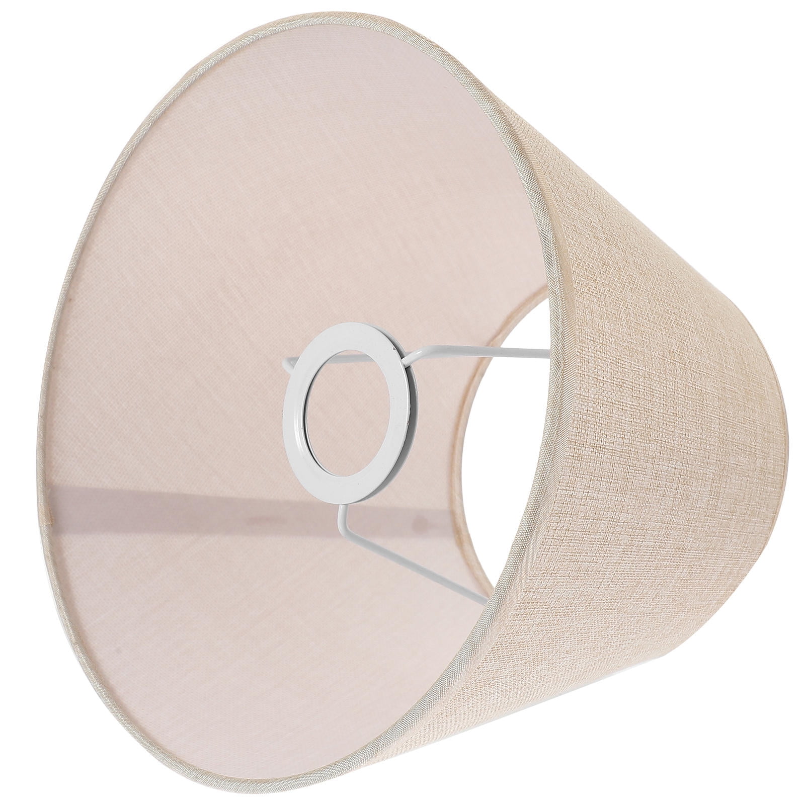 COMPUKAS Small Beige Desktop Lamp Shade Replacement for Standard Tables ...