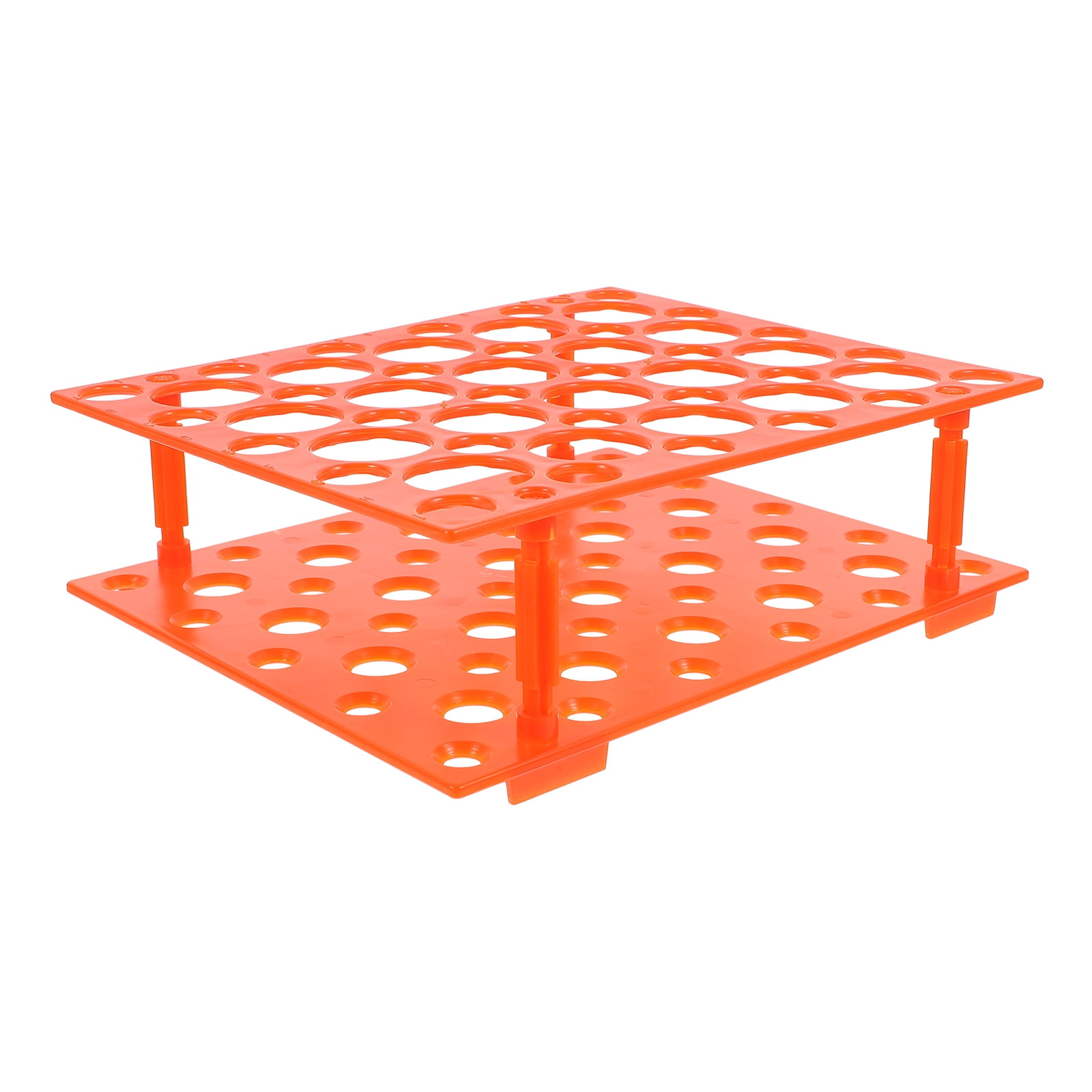 WHAMVOX Detachable Tube Racks for Test Tube Holding Orange ABS and HIPS ...