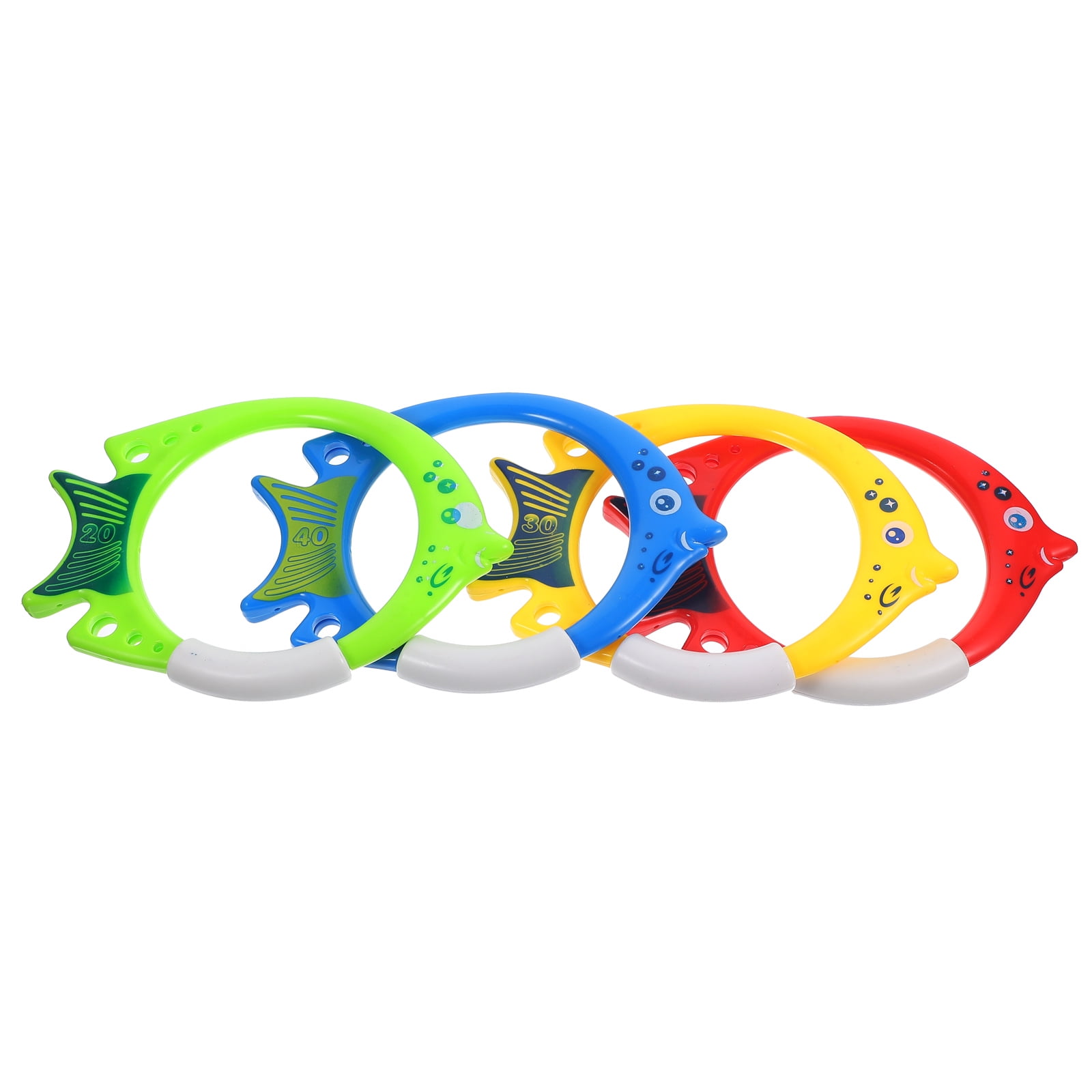 WHAMVOX Diving Rings for Swimming Pool Fun with Smooth Edges and Easy ...
