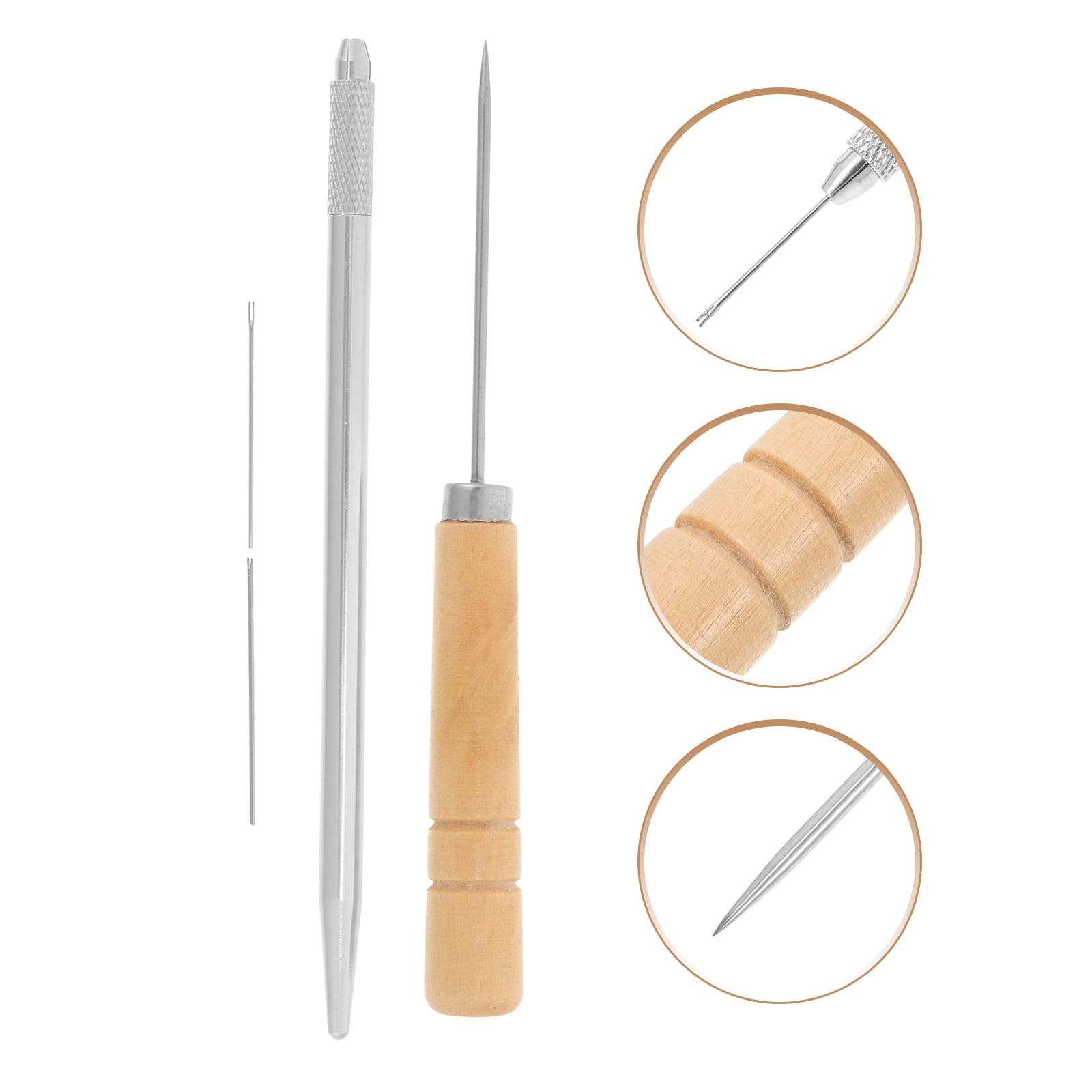 WHAMVOX Doll Wig DIY Needles 1 Set Metal Silver for Craft Enthusiasts ...