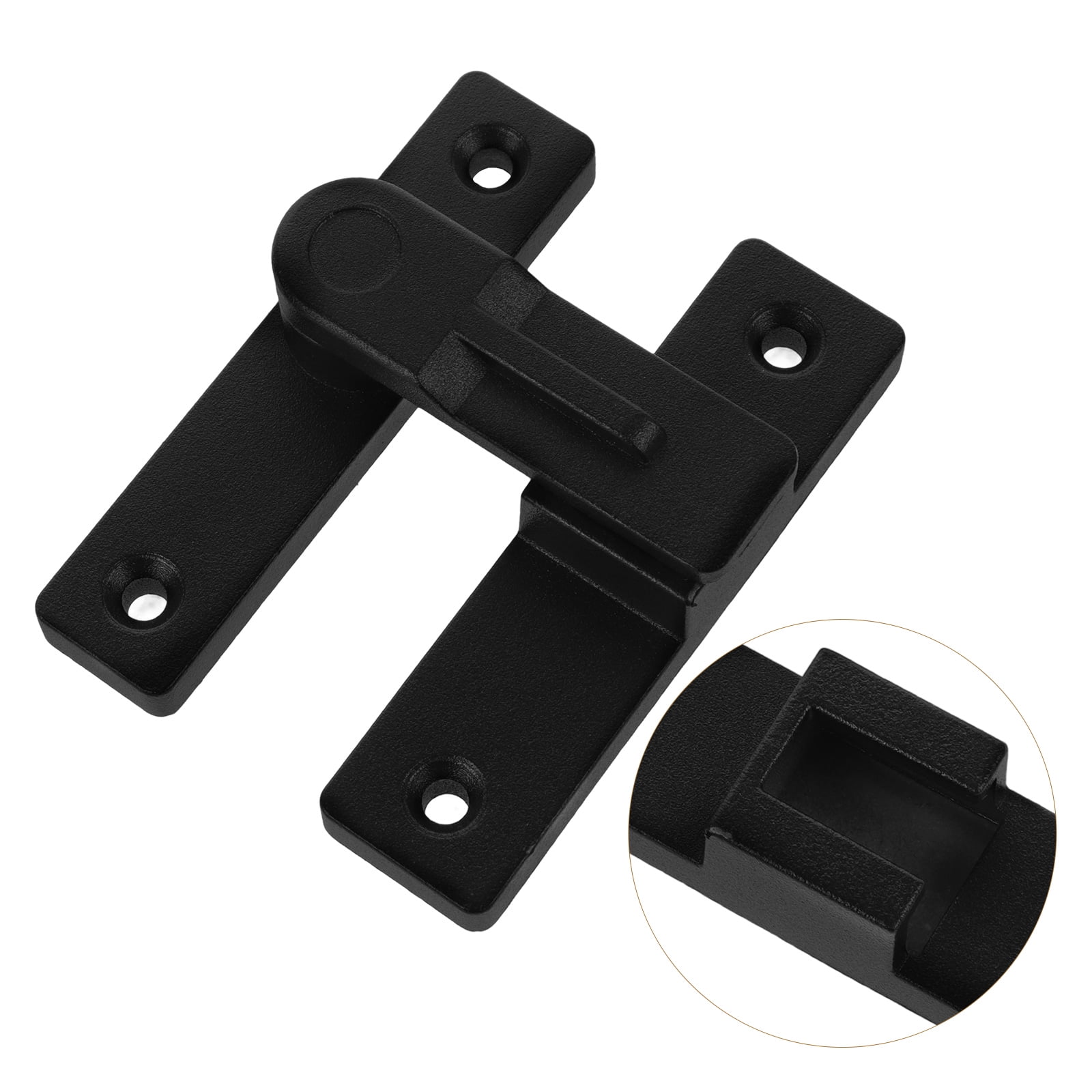 WHAMVOX Door Barrel Bolt Latch Bolt Latch Stainless Steel Lock Latch ...