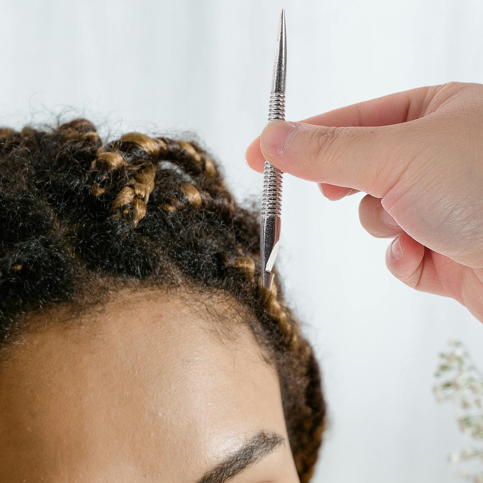 WHAMVOX Double Ended Dreadlocks Crochet Needle Multi-Use Hair Crochet ...