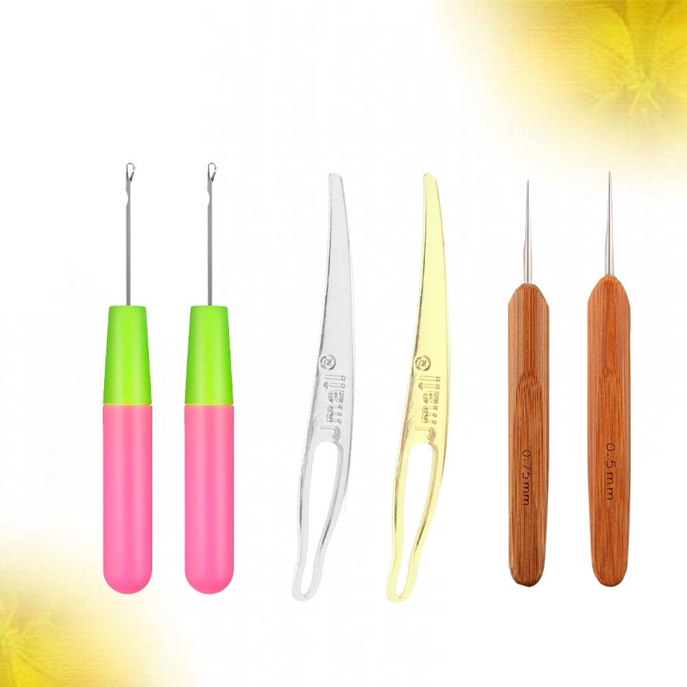 WHAMVOX Dreadlocks Knitting Needles Accessory Braids Braiding ...