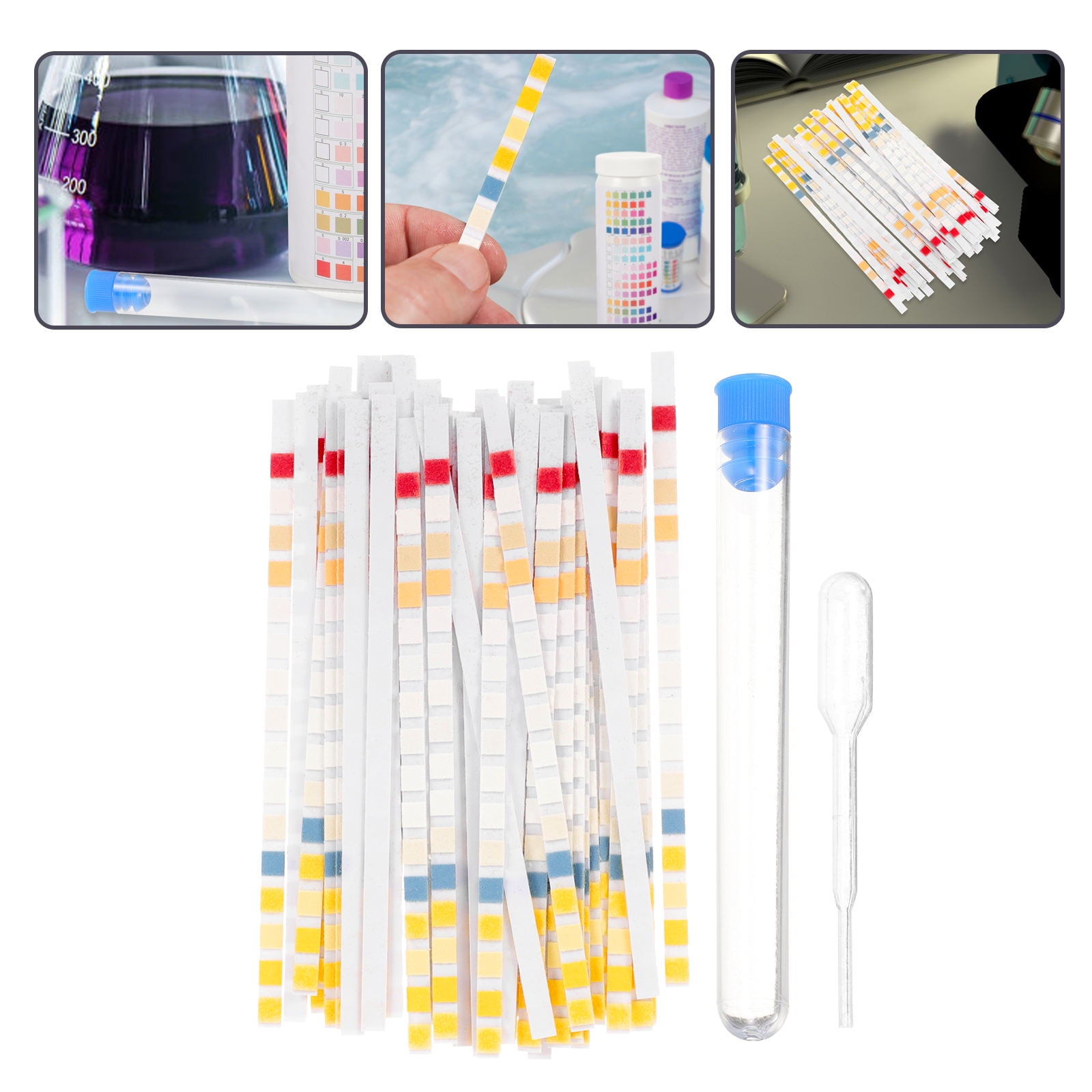 WHAMVOX Drinking Water Test Strips for Home Use 16 in 1 Water Quality ...