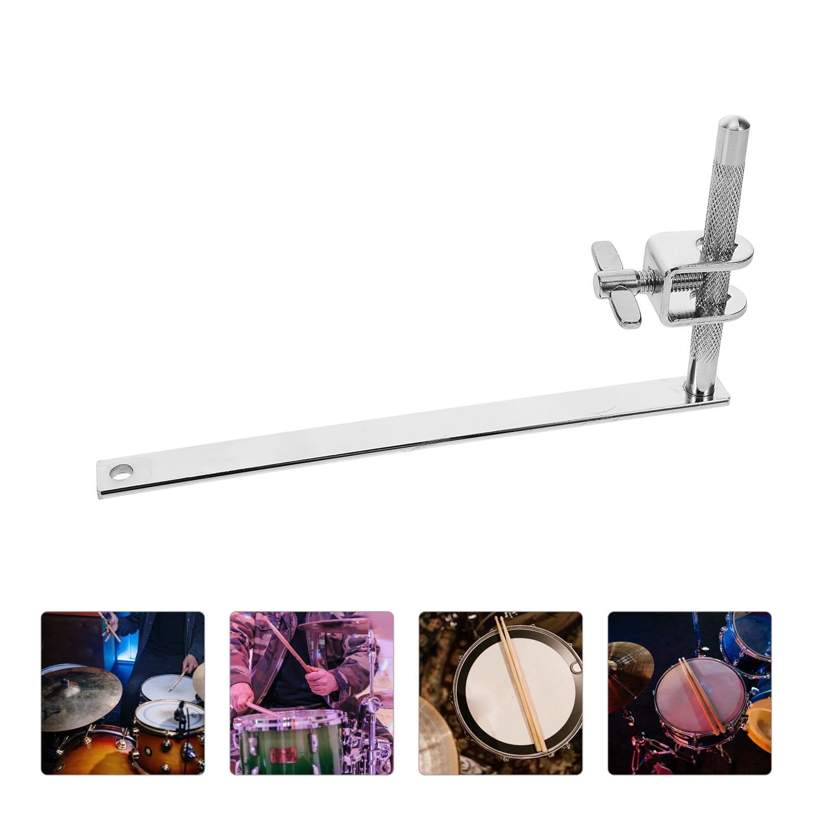 WHAMVOX Drum Clamp Cowbell Metal Holder Cowbell Multi-function Stand ...