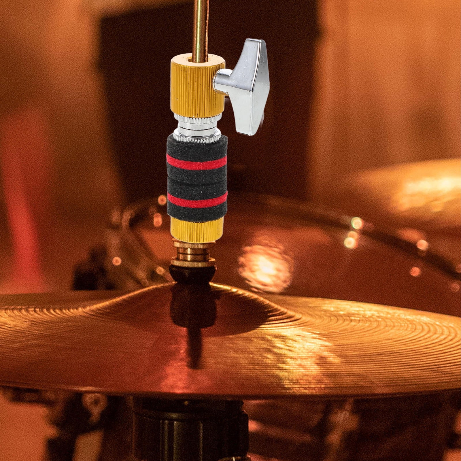 WHAMVOX Drum Set Hi-hat Clutch Professional Drum Set Hi Hat Clutch Pedal Felt Metal Cymbal ...