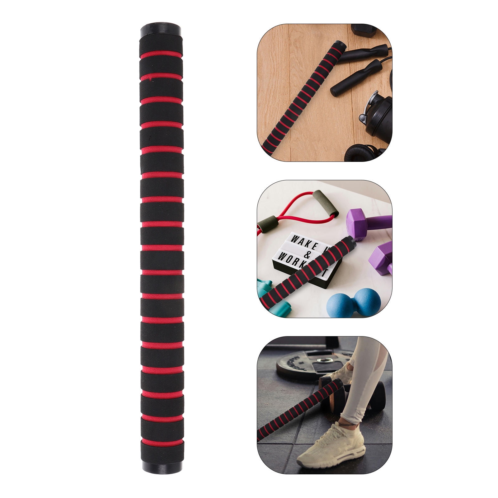 WHAMVOX Dumbbell Connecting Stick Dumbbell Bar Barbell Connector ...