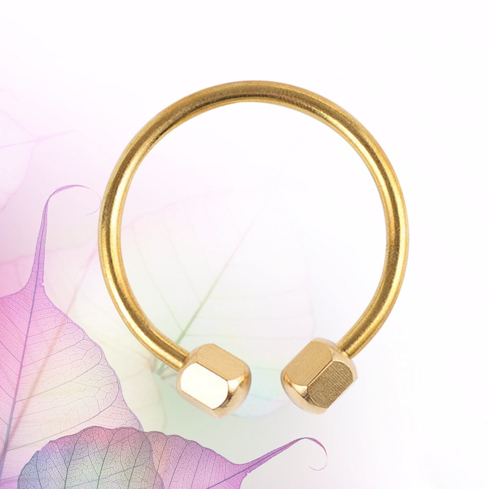 WHAMVOX Durable Handmade Brass Keychain for Keys with AntiLost Design ...