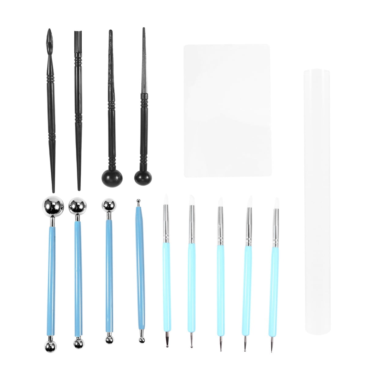 WHAMVOX Durable Pottery Tools Set for DIY Use with Stainless Steel and ...
