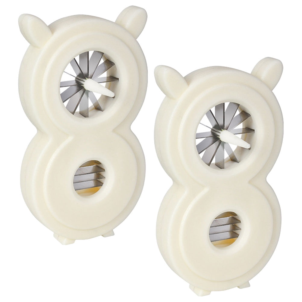 WHAMVOX Efficient Kitchen Tool for Cutting Vegetables White Plastic ...