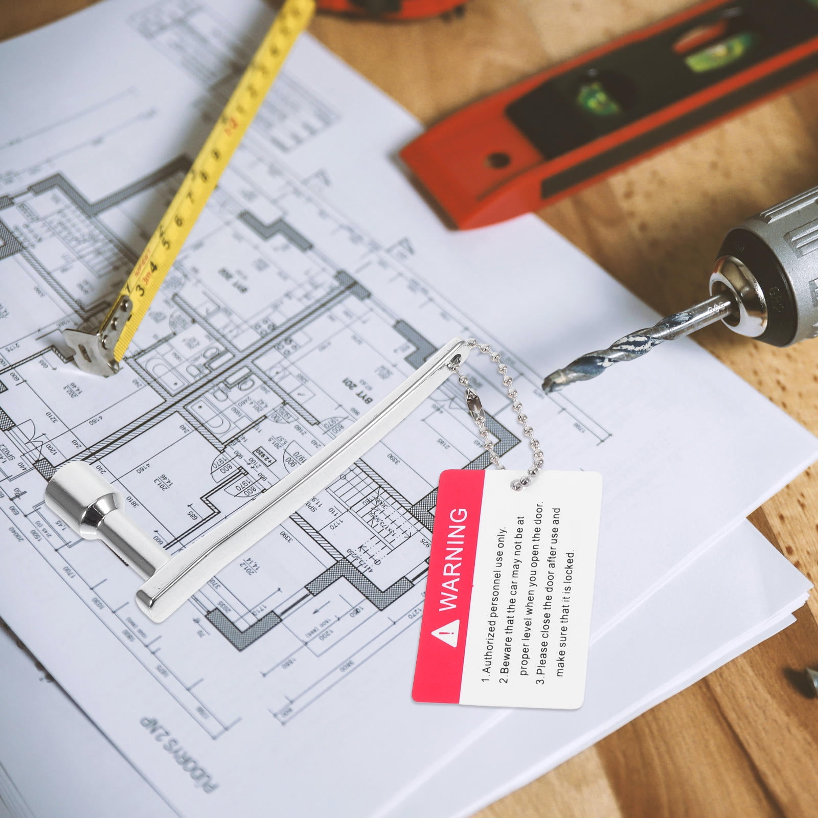 WHAMVOX Elevator Door Triangle Panel Lock Spanner Triangle Spanner For ...