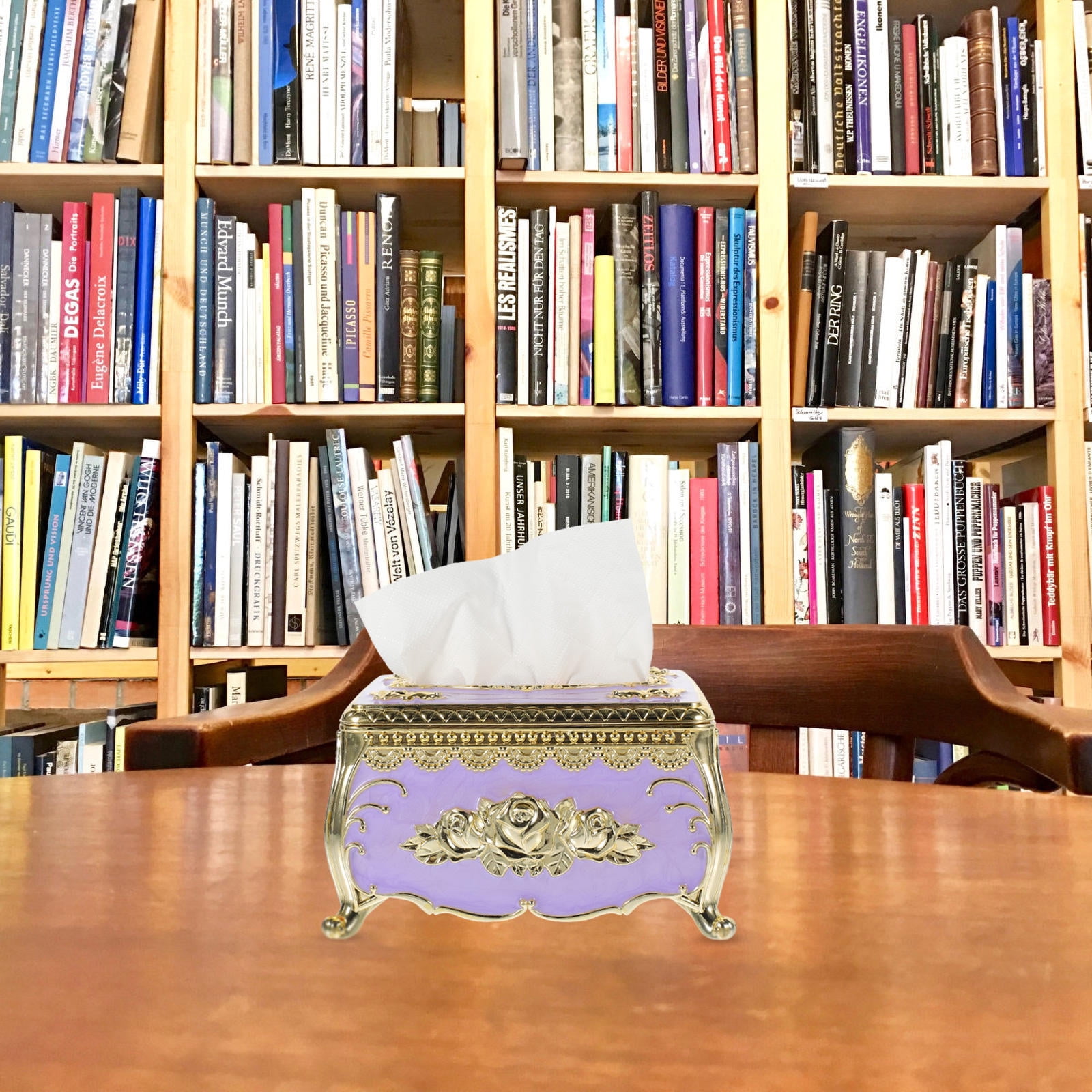 WHAMVOX European Style Tissue Box Cover Holder Napkins Storage Box ...