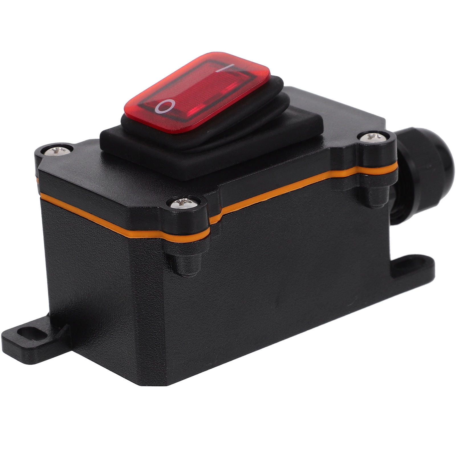 WHAMVOX Extension Cord Switch Heavy Duty Rocker Button Outdoor Inline ...