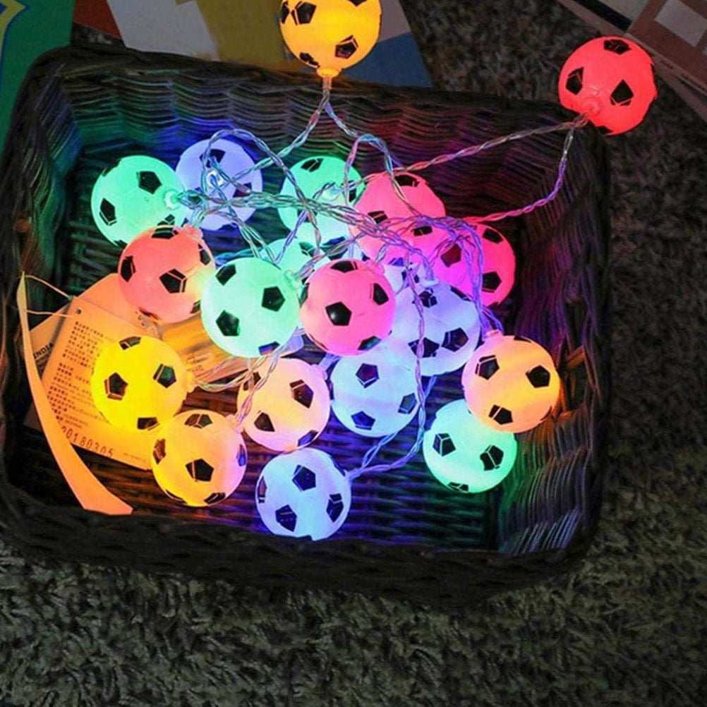 WHAMVOX Fairy String Light with Football Design for Decoration Assorted ...