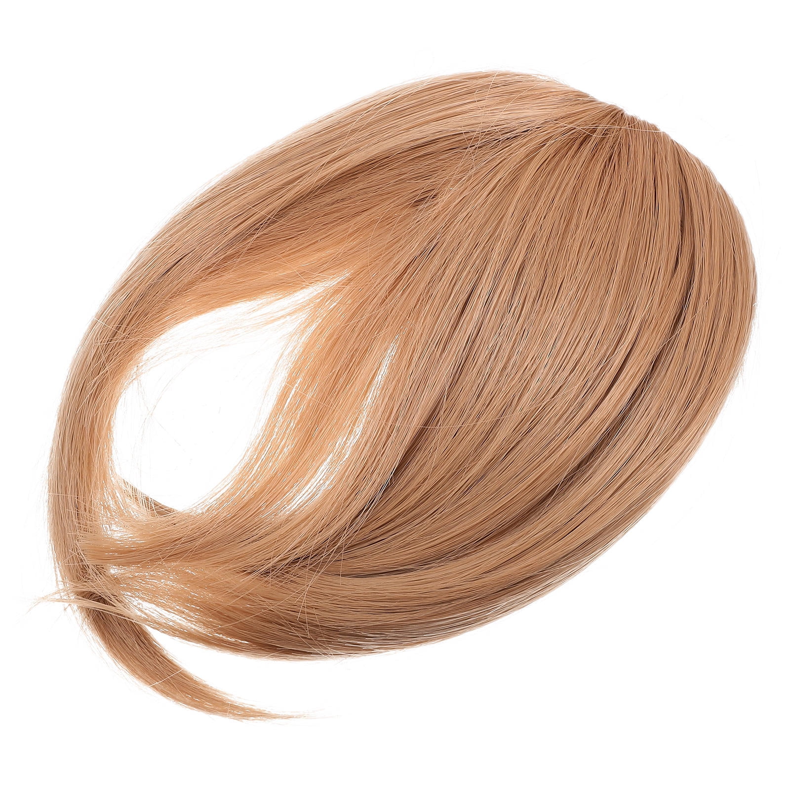 WHAMVOX Fake Bang Clip On Bangs Hair Extension Women Hair Piece Wispy ...
