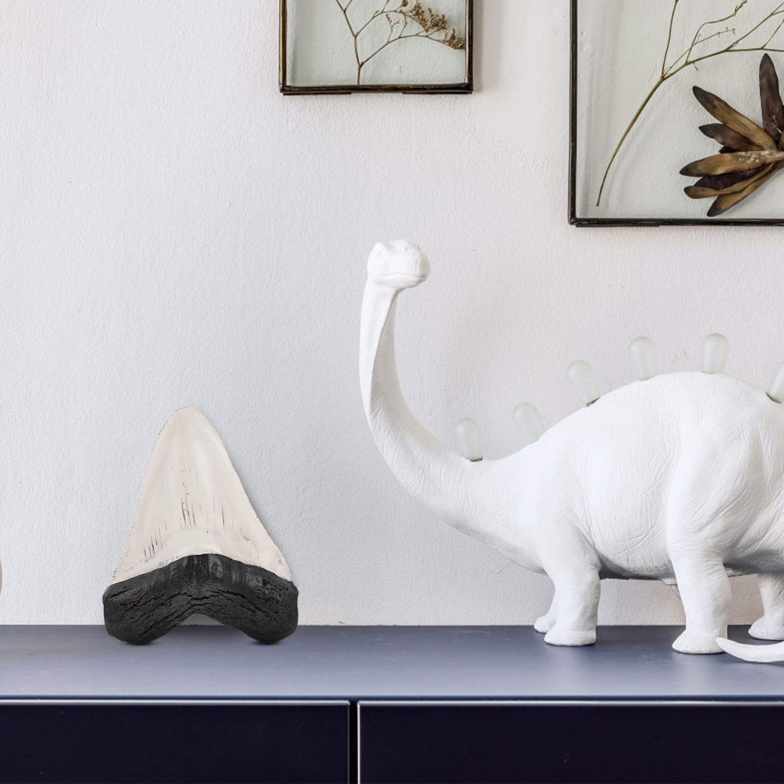 WHAMVOX Fake Fossilized Prehistoric Shark Teeth Realistic Shark Teeth ...