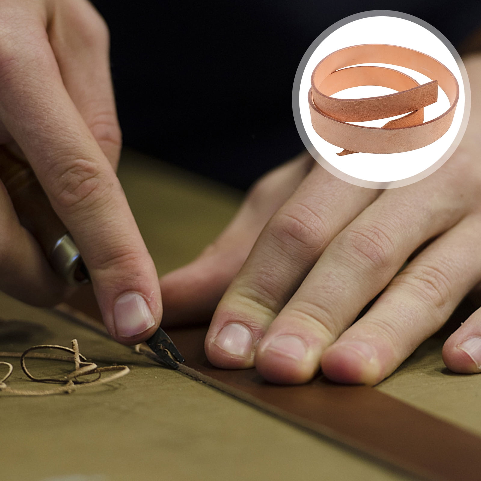 WHAMVOX Fake Leather Strap Fake Leather Strips Crafts Fake Leather ...