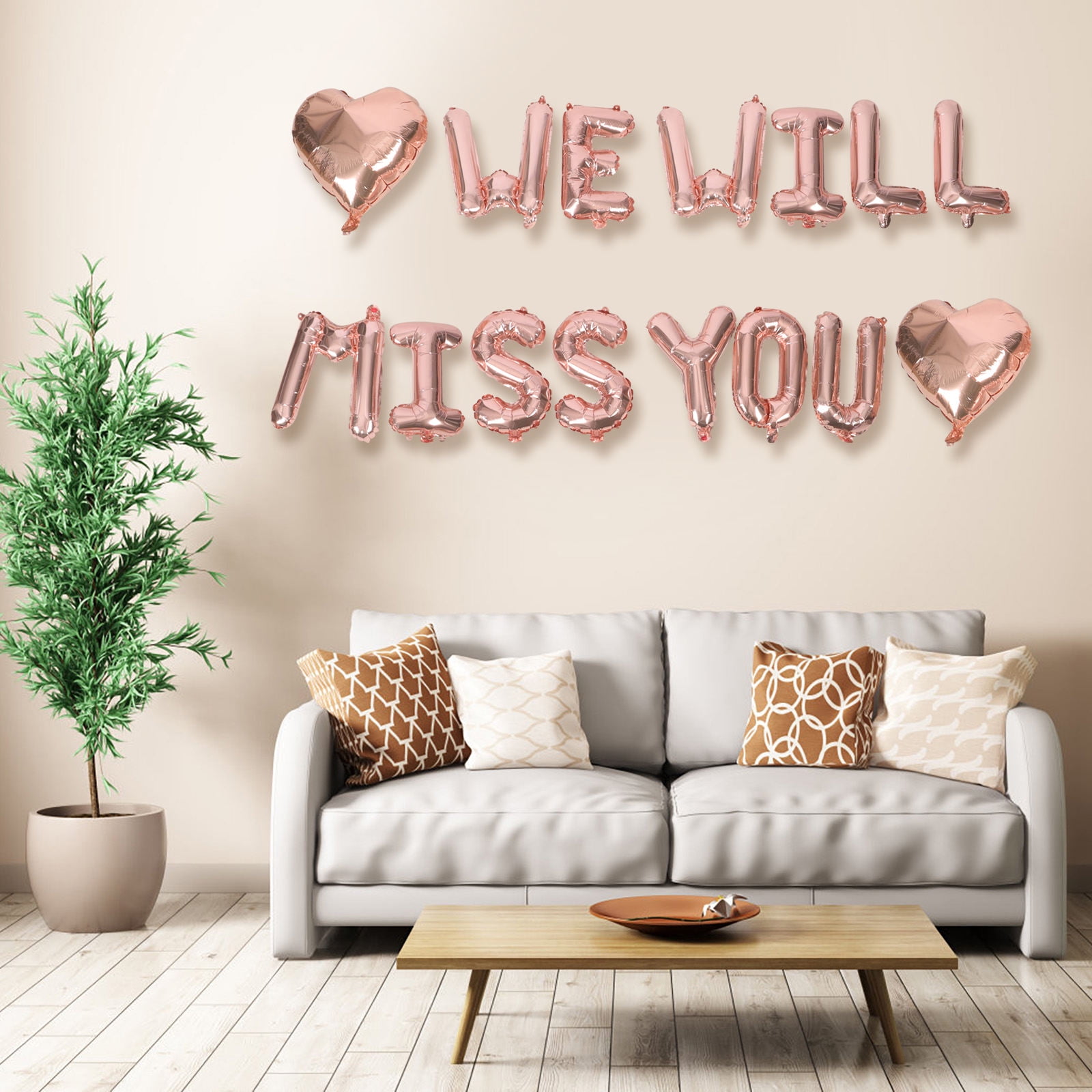 WHAMVOX Farewell Party Balloons Leaving School Decorations Love Set ...