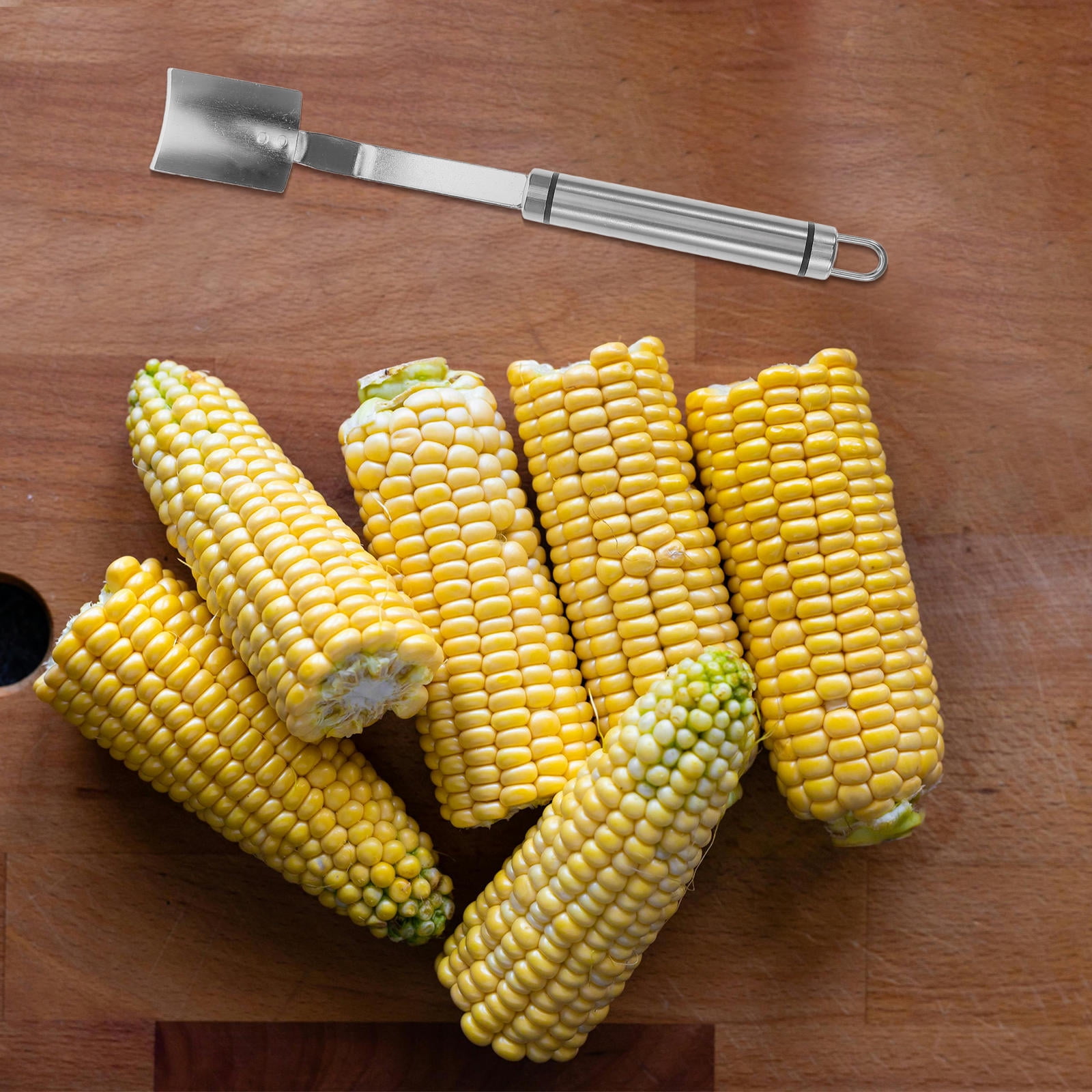 WHAMVOX Fast Corn Cob Separator Long Handle Corn Peeler from Corn on ...