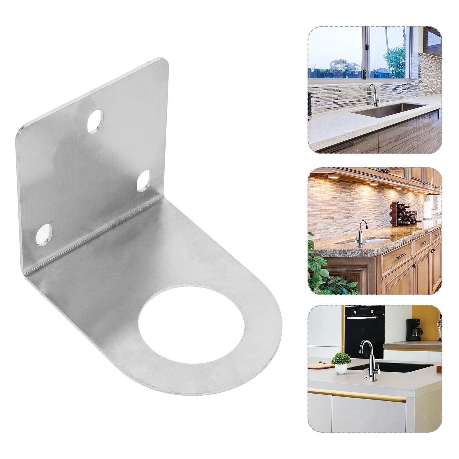 WHAMVOX Faucet Bracket Metal Faucet Wall Mounting Bracket Water Filter ...
