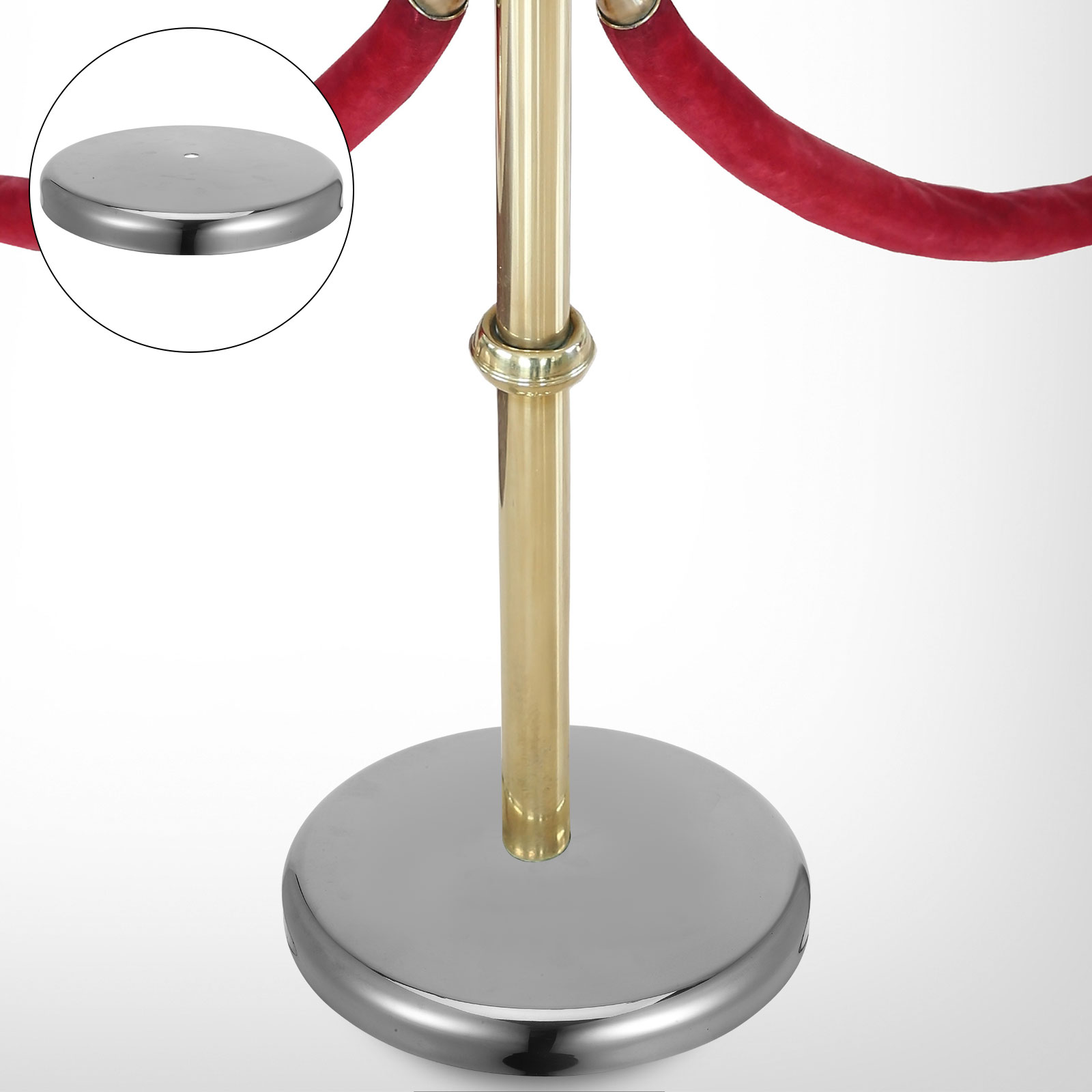 WHAMVOX Fences Railing Base Outdoor Stand Safety Barrier Post - Walmart.com