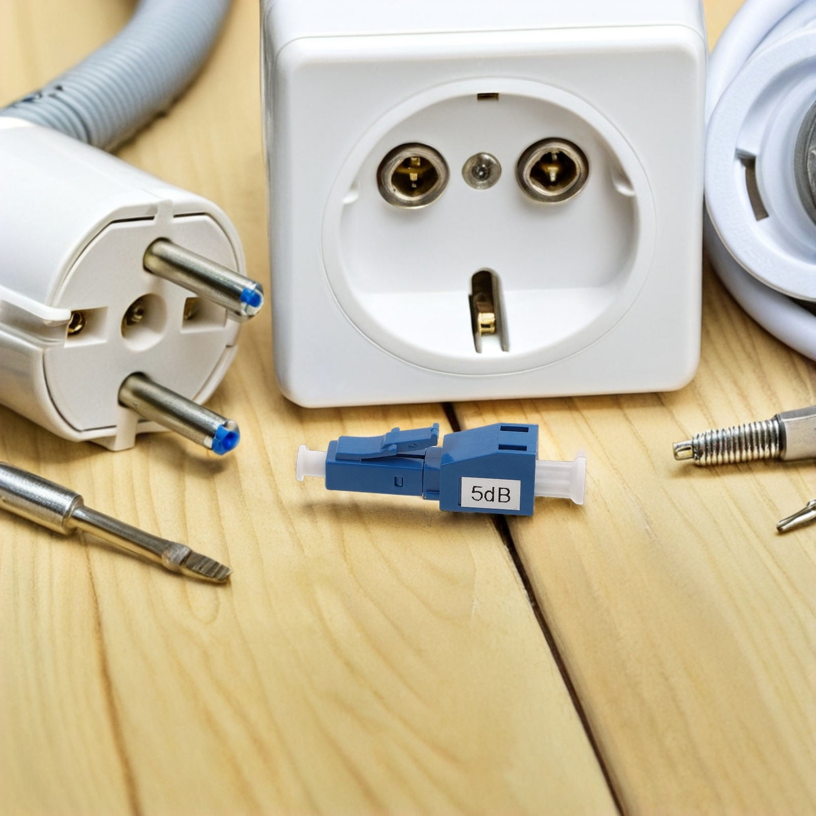 WHAMVOX Fiber Optic Adapter Connector for Single Mode Networks Ensuring ...