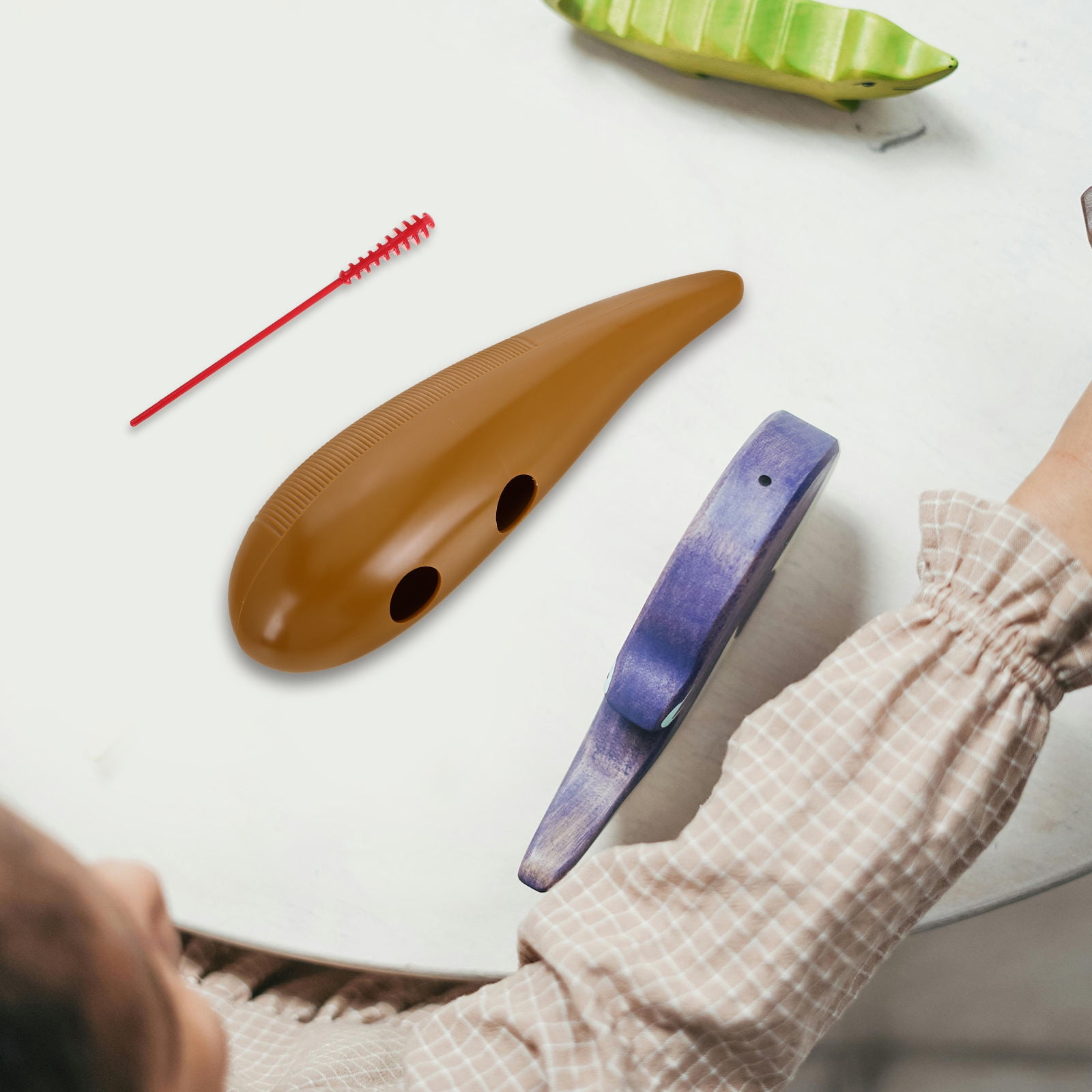 WHAMVOX Fish Shaped Guiro Instrument Latin Percussion Musical ...