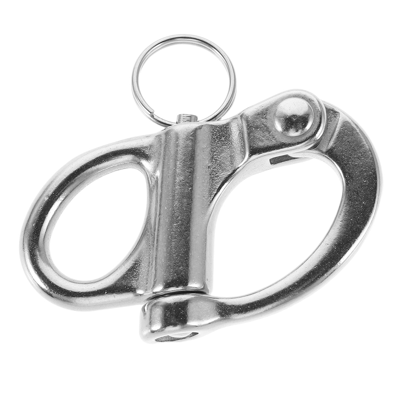 WHAMVOX Fixed Spring Snap Leash Hook Stainless Steel 316 Mini Fixed ...