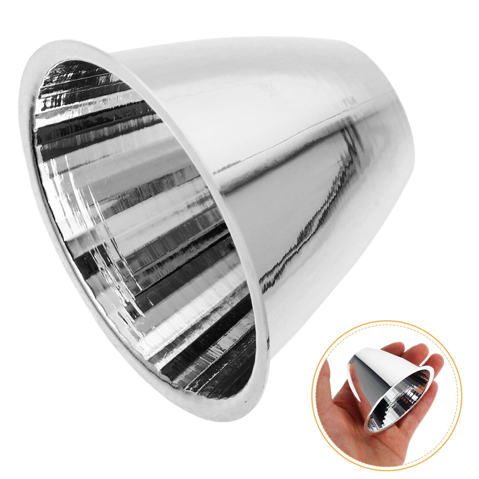 WHAMVOX Flashlight Reflector Cup Led Replacement Metal Reflector ...