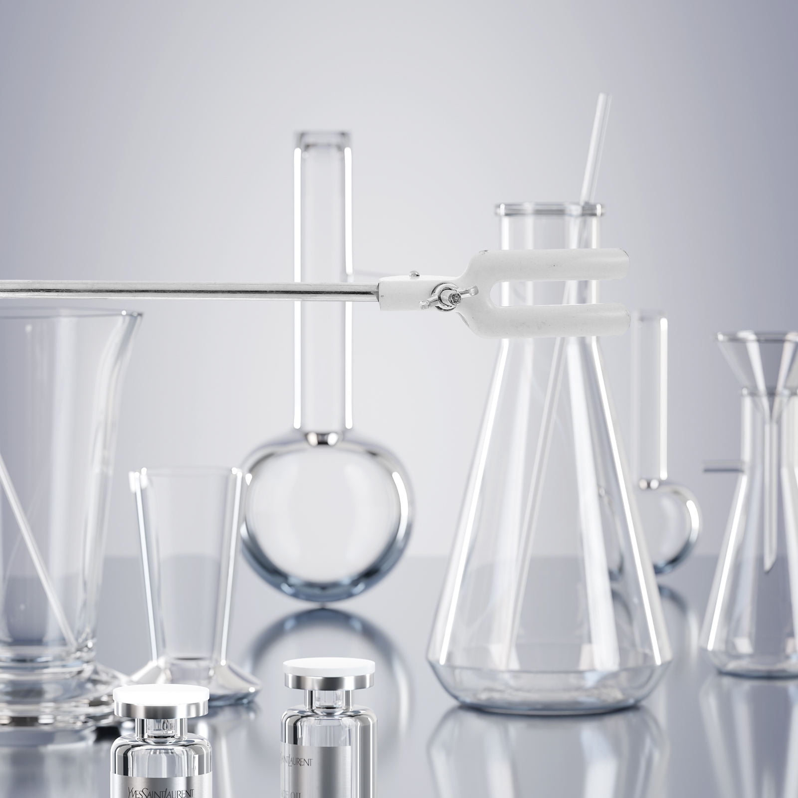 WHAMVOX Flask Clamp Test Tube Clamp Condenser Laboratory Flask Clip 4 ...