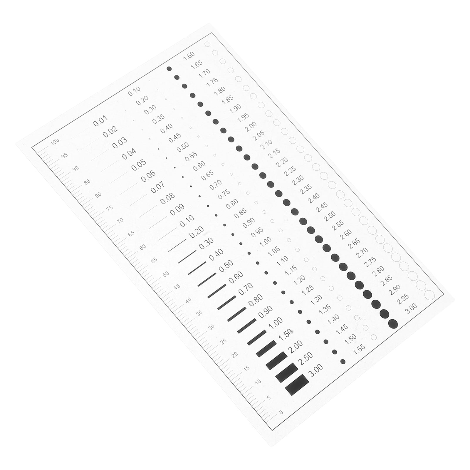 Whamvox Flaw Detection Gauge High Precision Estimation Chart Measuring Line Width Defects Tool