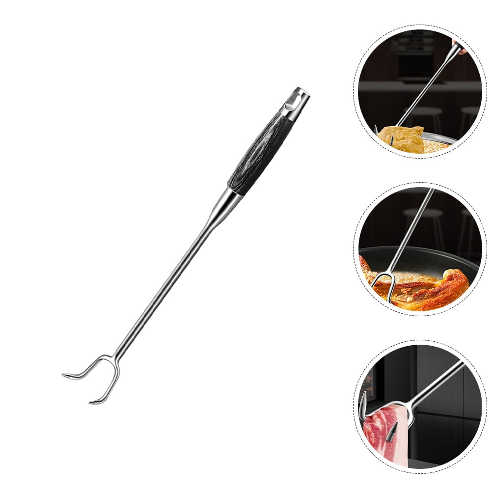 WHAMVOX Flipper Grill Stainless Steel Meat Hook Father Roast - Walmart.com