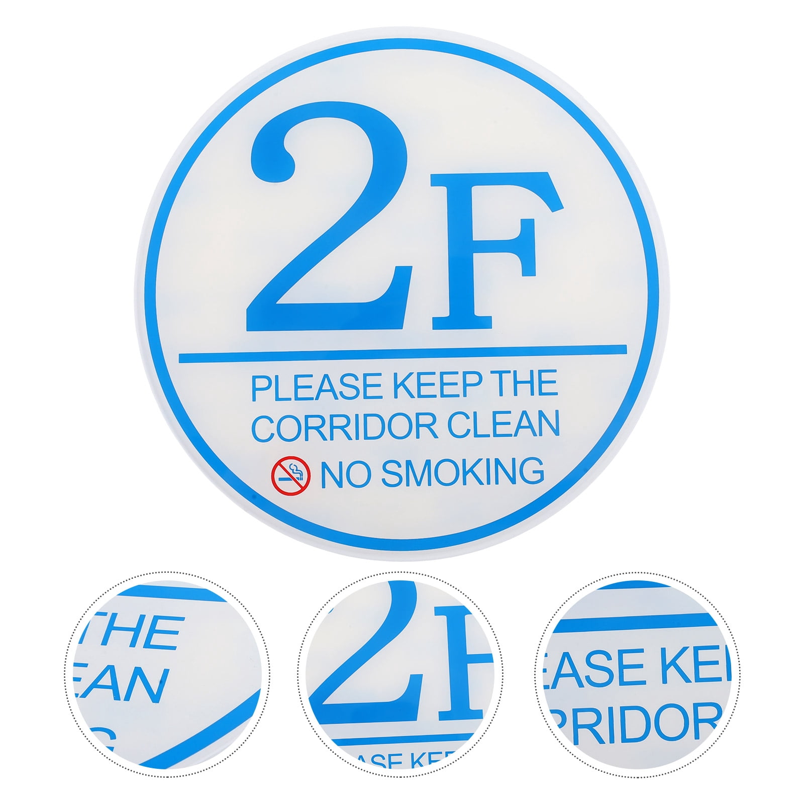SEWCHICS Indication House Number Sticker Acrylic 1Set - Walmart.com