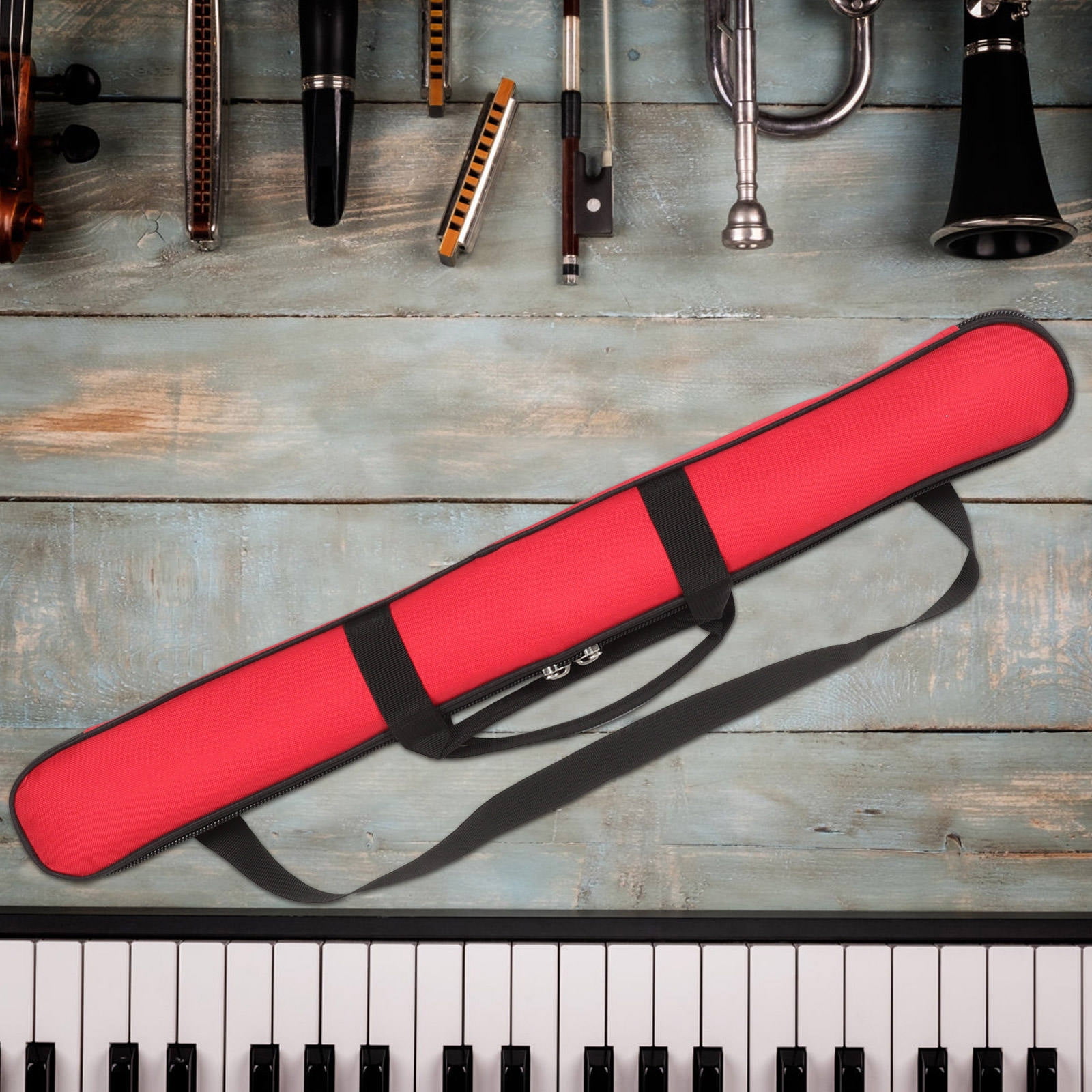 WHAMVOX Flute Storage Case Bag Recorder Bag 28 Inch Portable Oxford ...