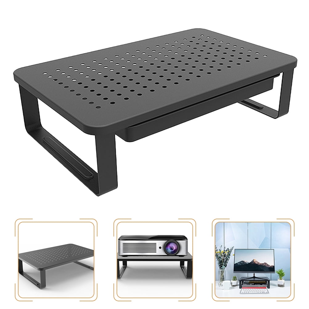 WHAMVOX Foldable Rack Riser Monitor White Laptop Stand Computer ...