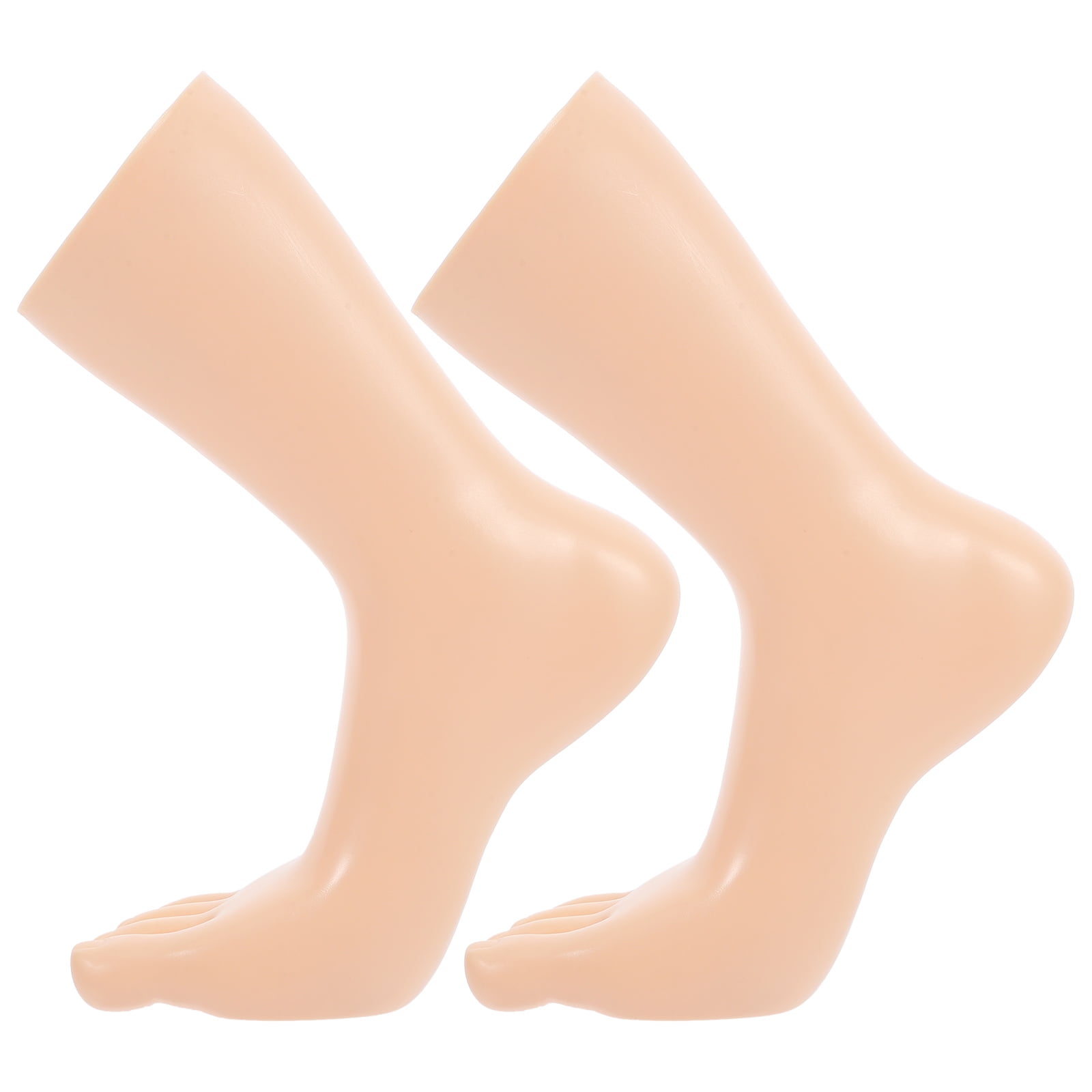 WHAMVOX Foot Mannequin for Socks in Skin Tone with Long-term Display ...