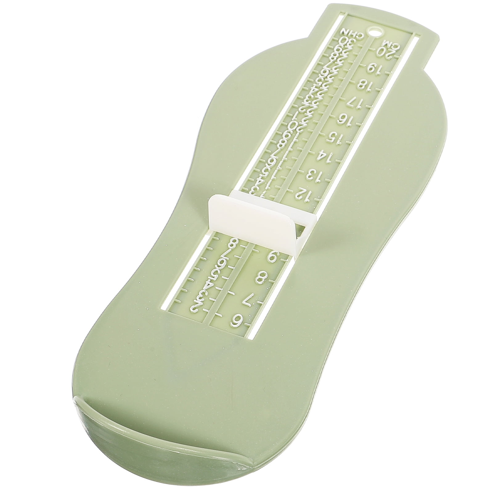 WHAMVOX Foot Measure Tool for Kids and Toddlers ABS Green Design with ...