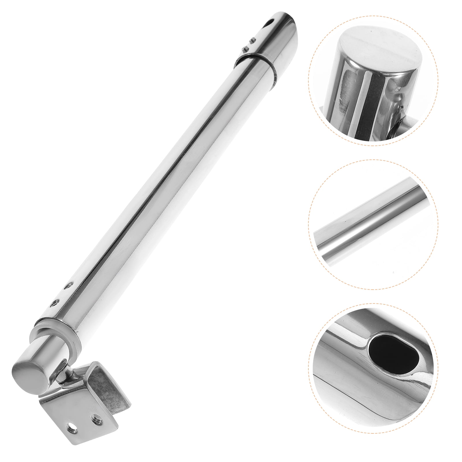 WHAMVOX Frameless Glass Support Bar Shower Brackets Bathroom High ...