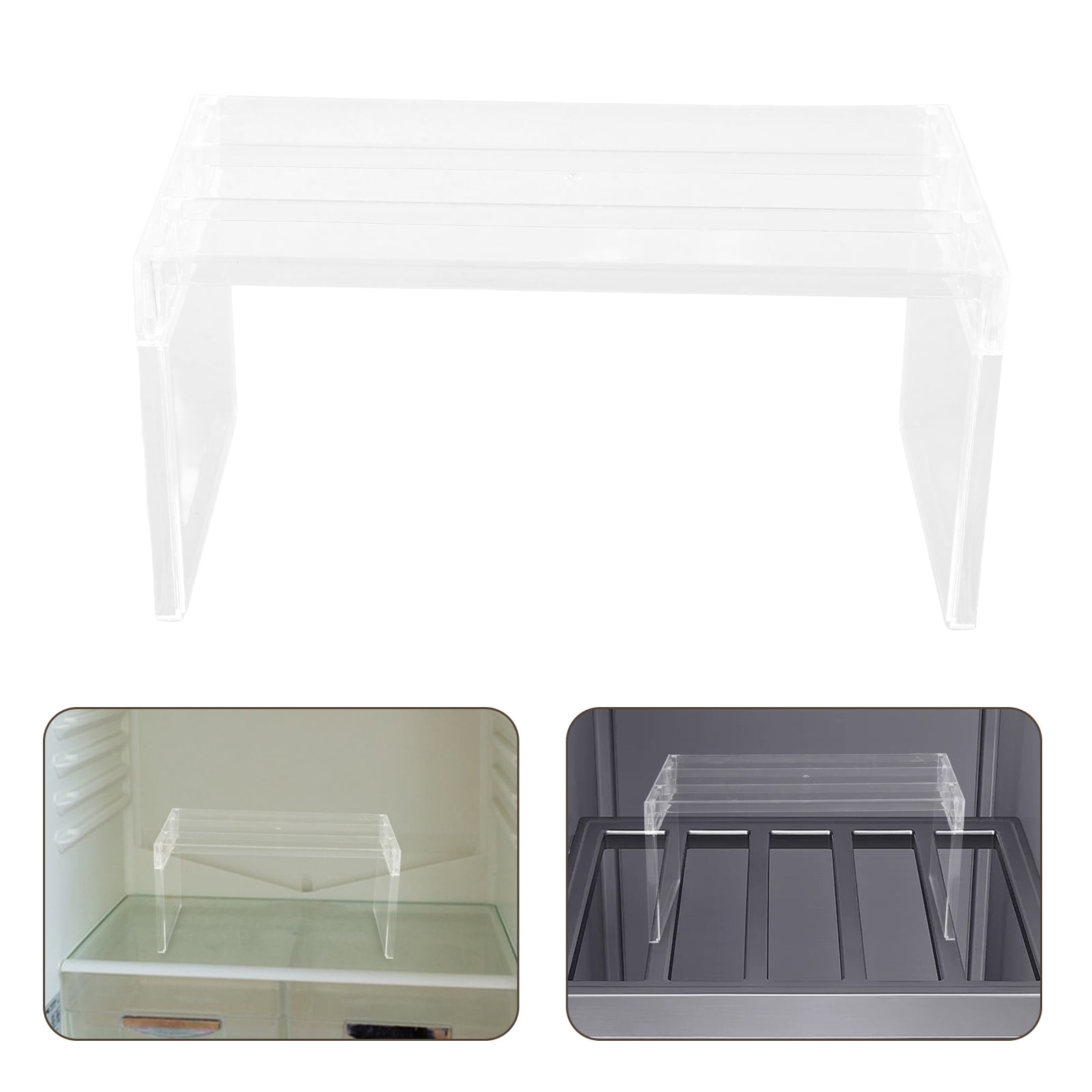 WHAMVOX Fridge Shelf Replacement Compartments Refrigerator Storage Rack ...