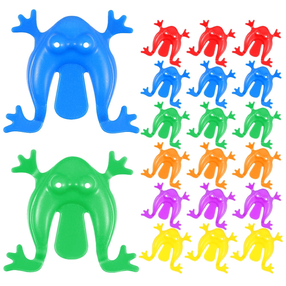 WHAMVOX Funny Bouncing Toys for Kids Playing Plastic Jumping Frogs Gift ...