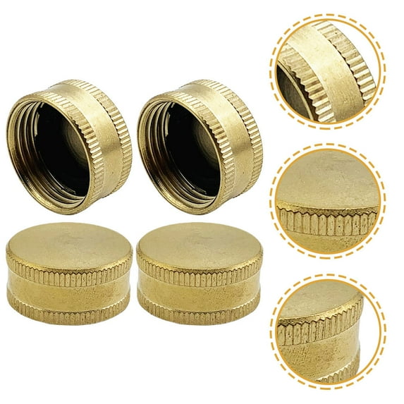 WHAMVOX Garden Hose Female Stopper with Brass Construction for LeakFree ...