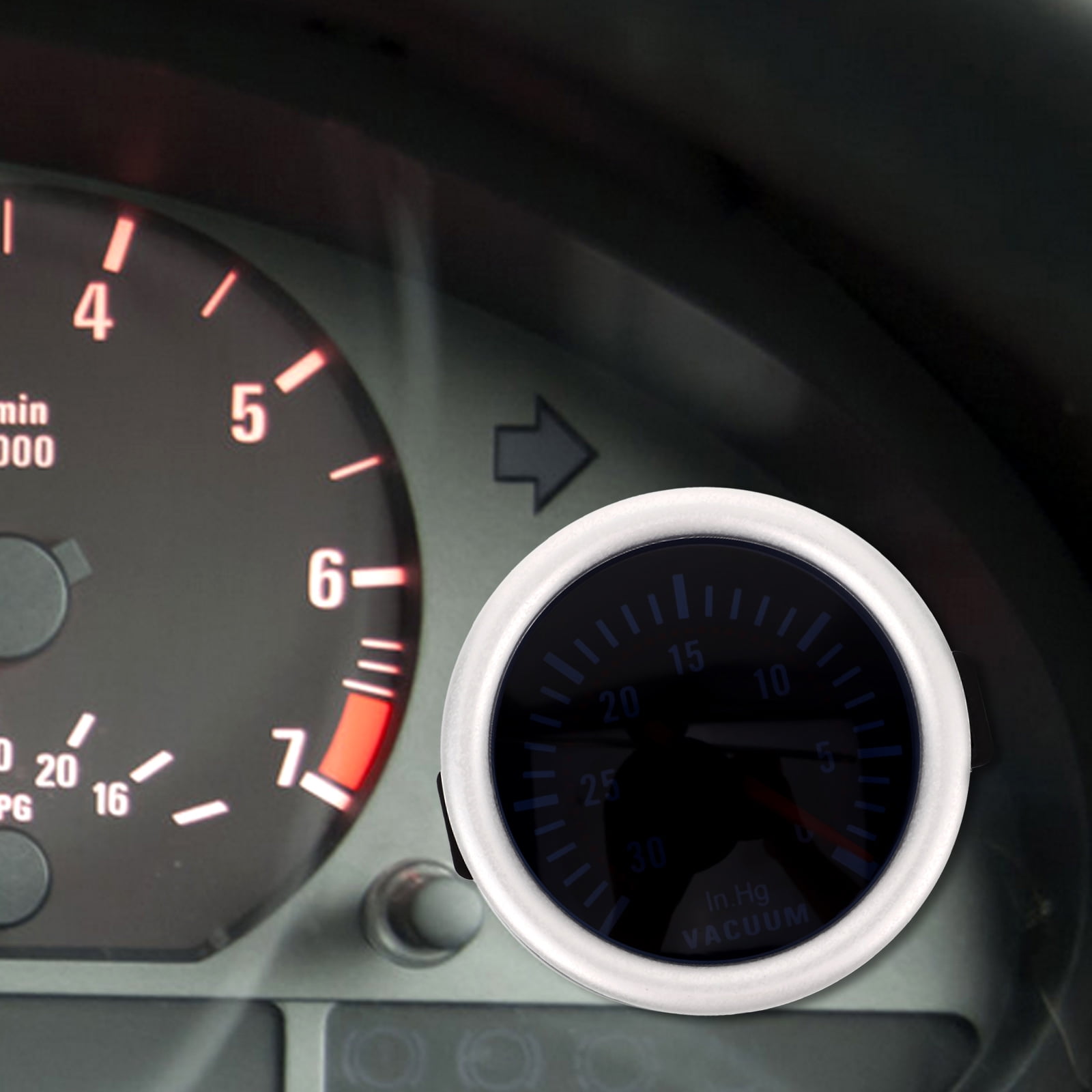 WHAMVOX Gauge Car Boost Vacuum Gauge Car Universal Gauge Car Boost ...