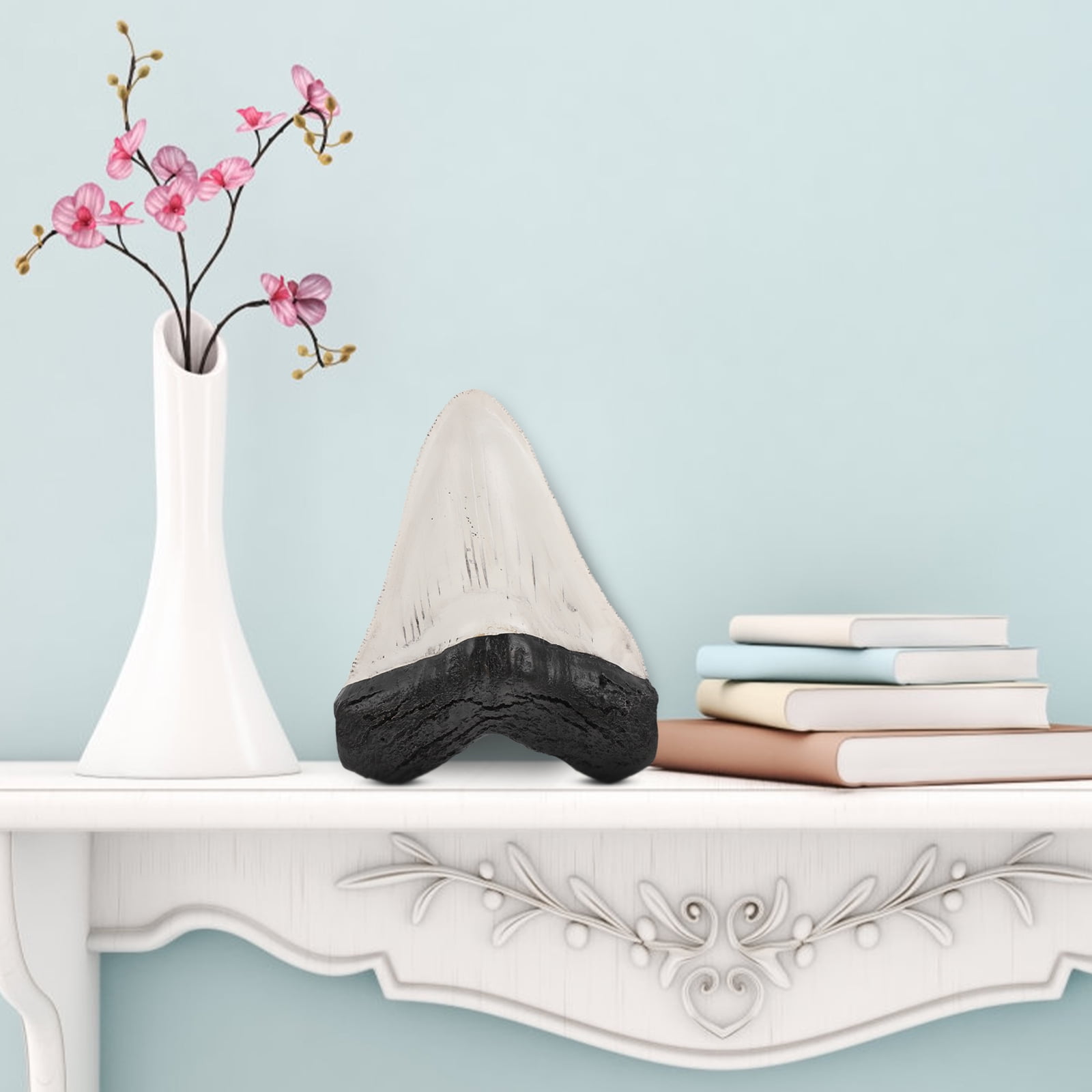 WHAMVOX Giant Shark Tooth Decor Shark Teeth Fake Model Craft Decoration ...