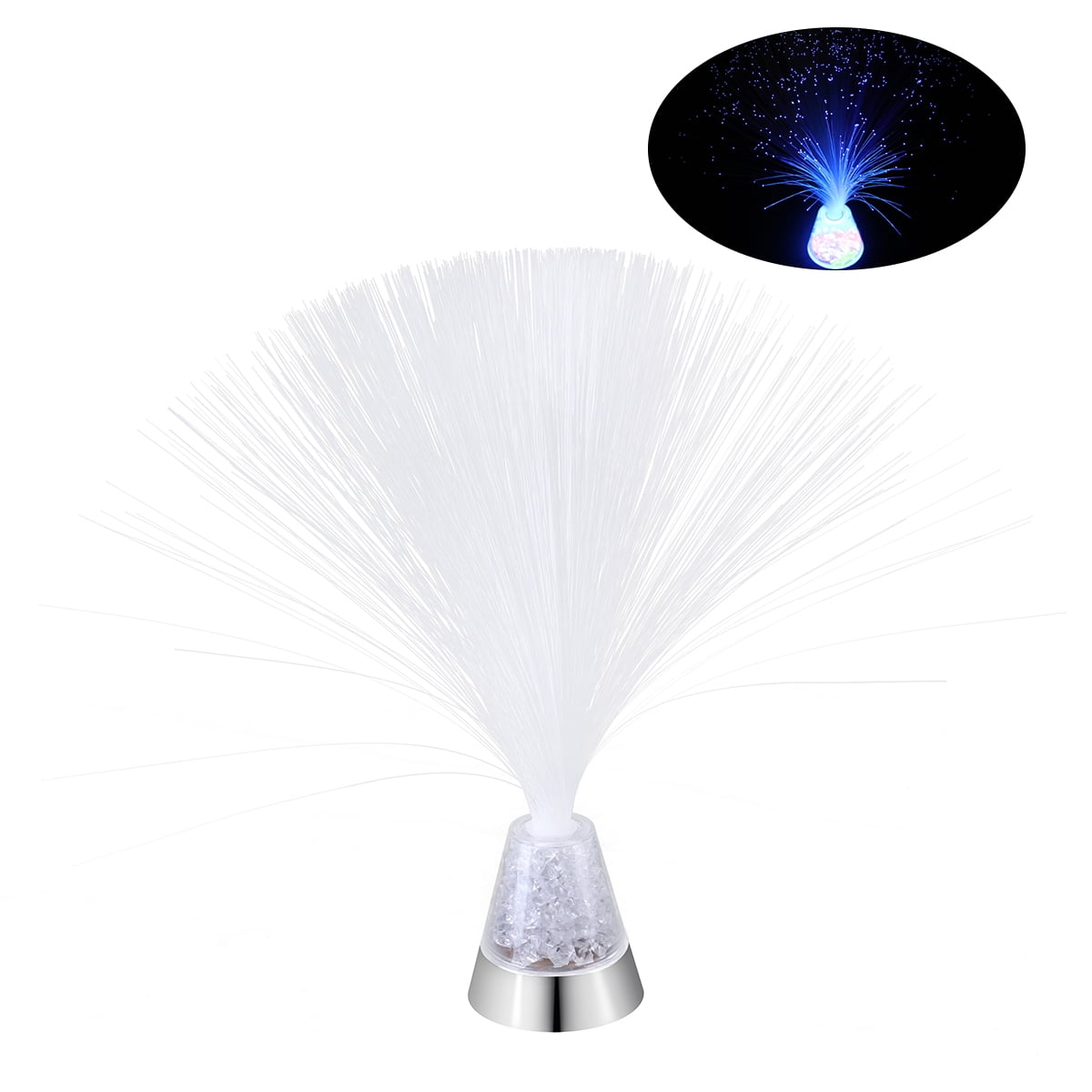 DECORNIJIA Fiber Optic Mood Optic Mood Novelty Lamps Lighting Cube ...